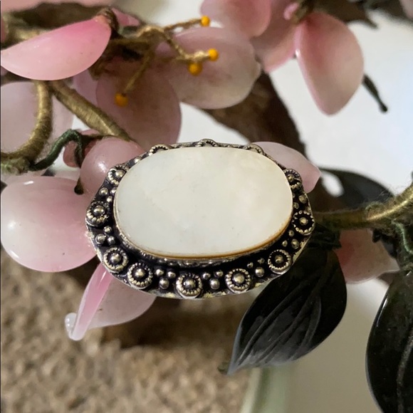 Vintage | Jewelry | Vintage 925 Mop Ring | Poshmark